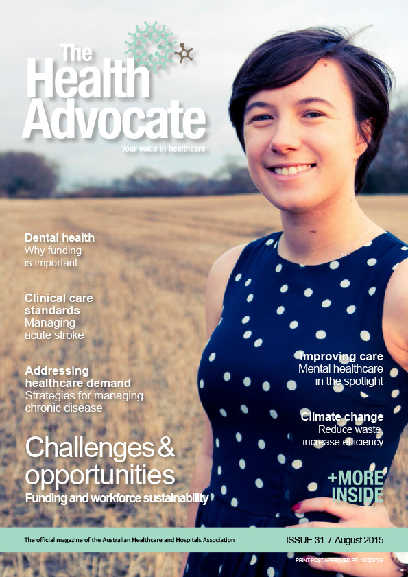 The Health Advocate – August 2015 - AHHA